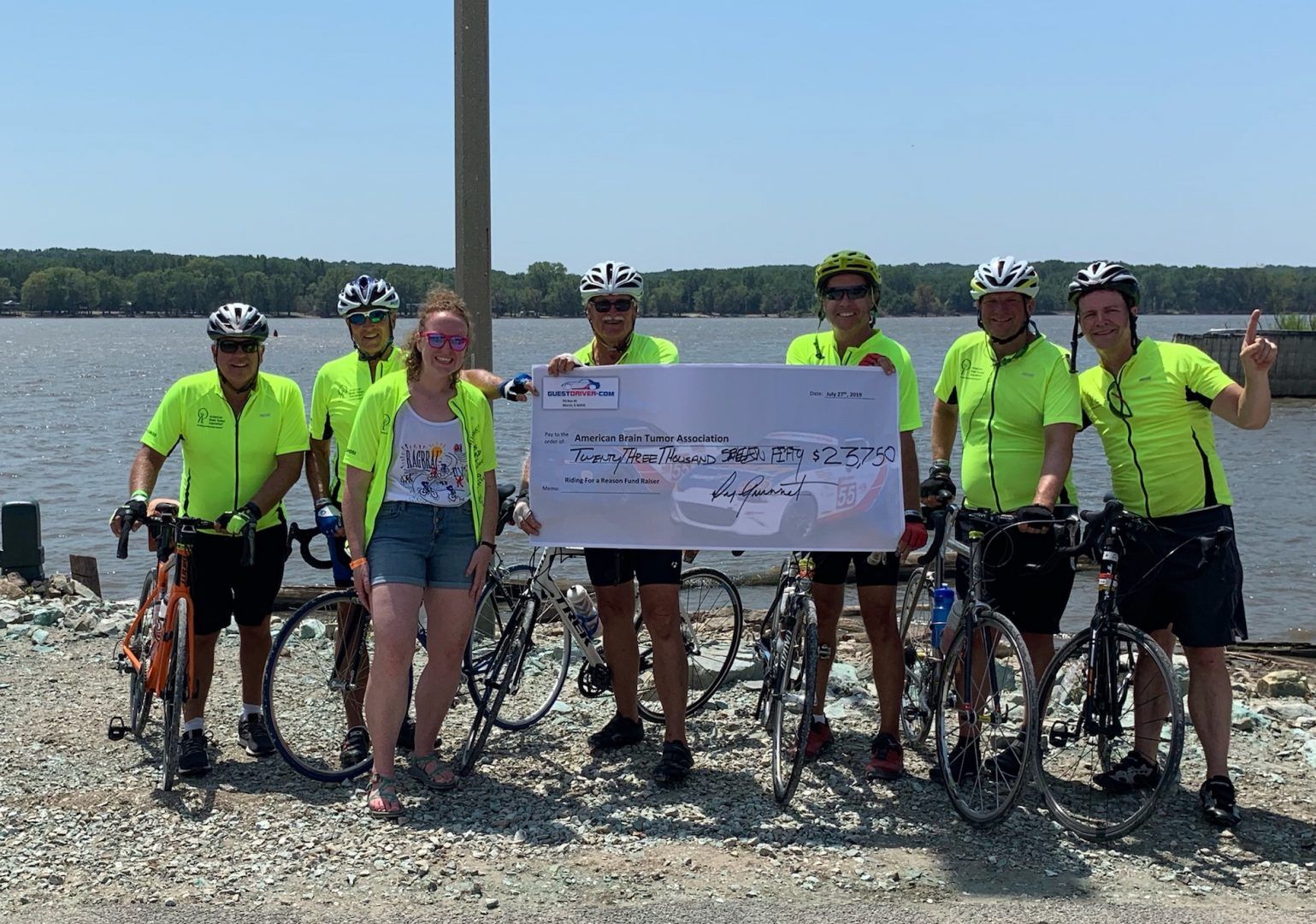 Cycling Their Way to Raising over $20,000 for Brain Tumor Research